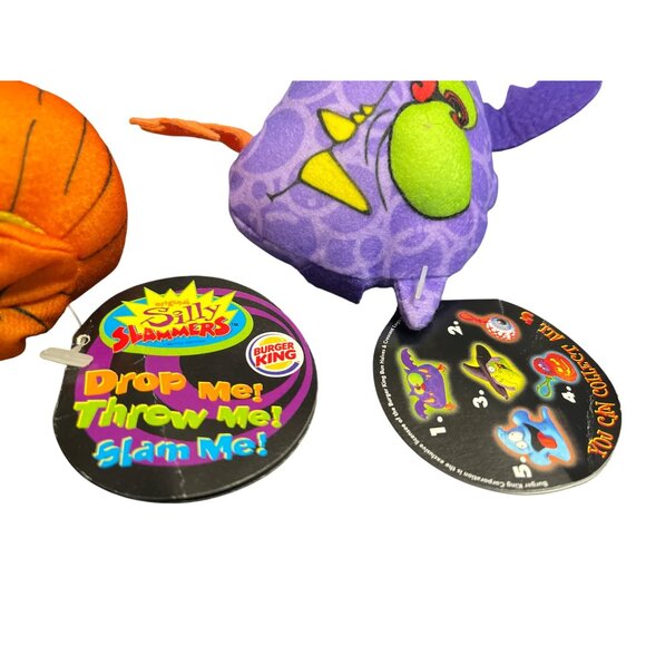burger king | Toys | Vtg Burger King Kids Meal Toys Silly Slammers ...